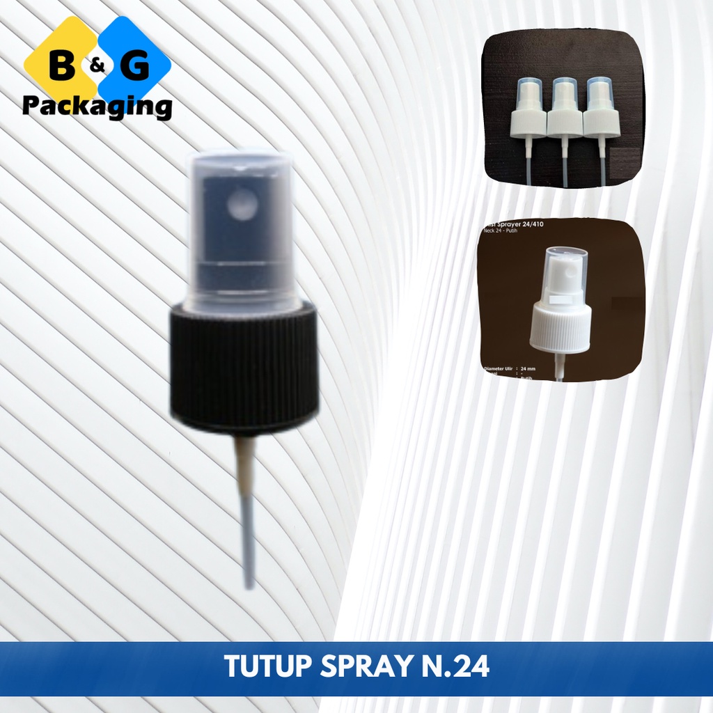Jual TUTUP SPRAY NECK 24 UNTUK BOTOL 100 DAN 250ML / TUTUP BOTOL SPRAY ...