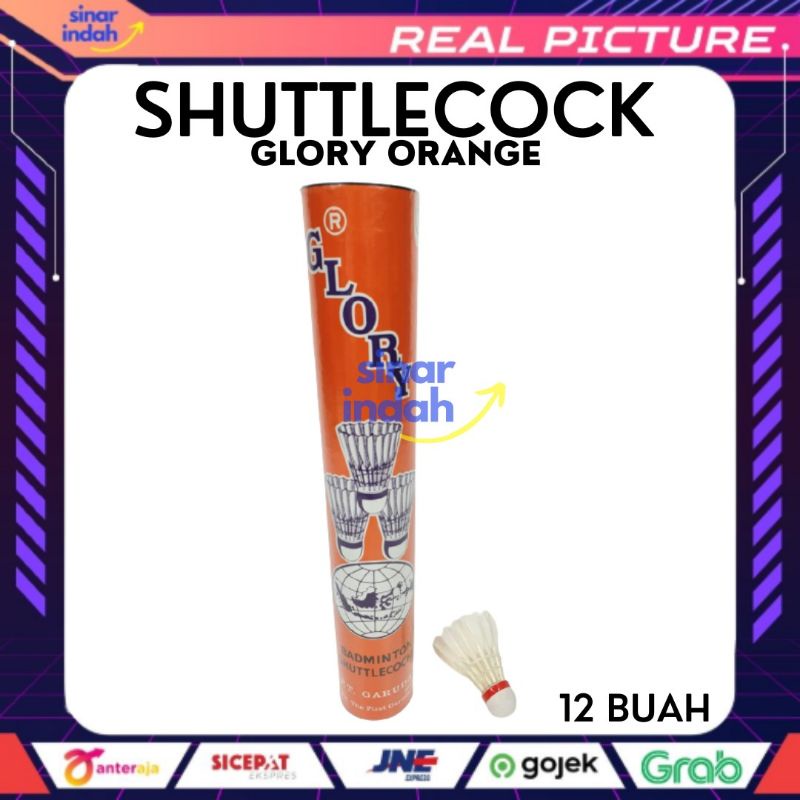 Jual Shuttlecock Glory Orange Kok Badminton Bulutangkis | Shopee Indonesia