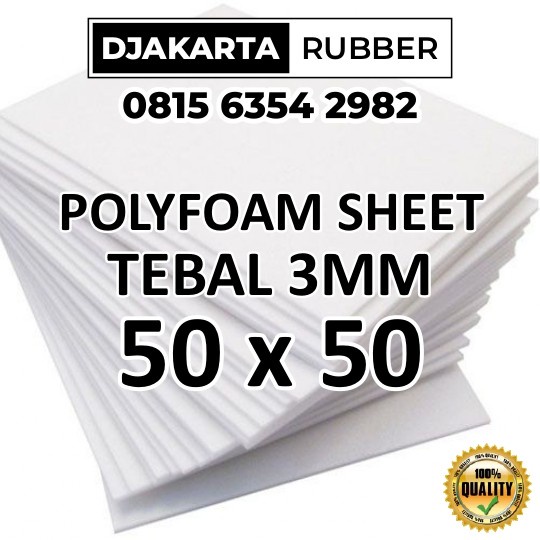 Jual Polyfoam Depron Busa Board Tebal 3MM 50 x 50cm | Shopee Indonesia