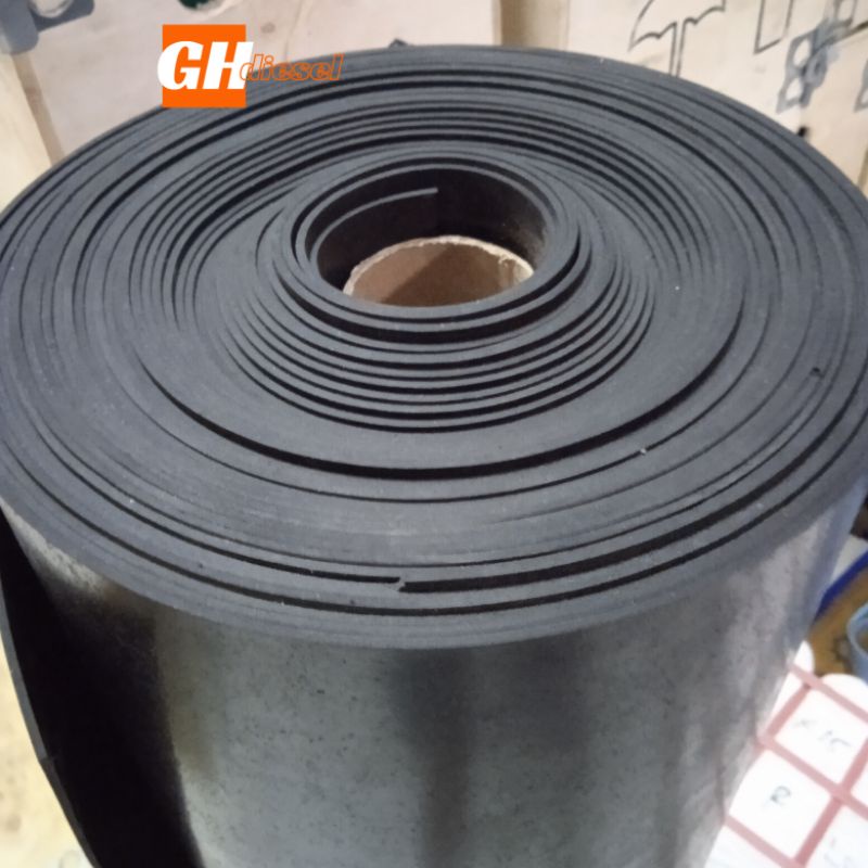 Jual packing pak karet rubber sheet lembaran tebal 3 mm ukuran ( 100 cm ...