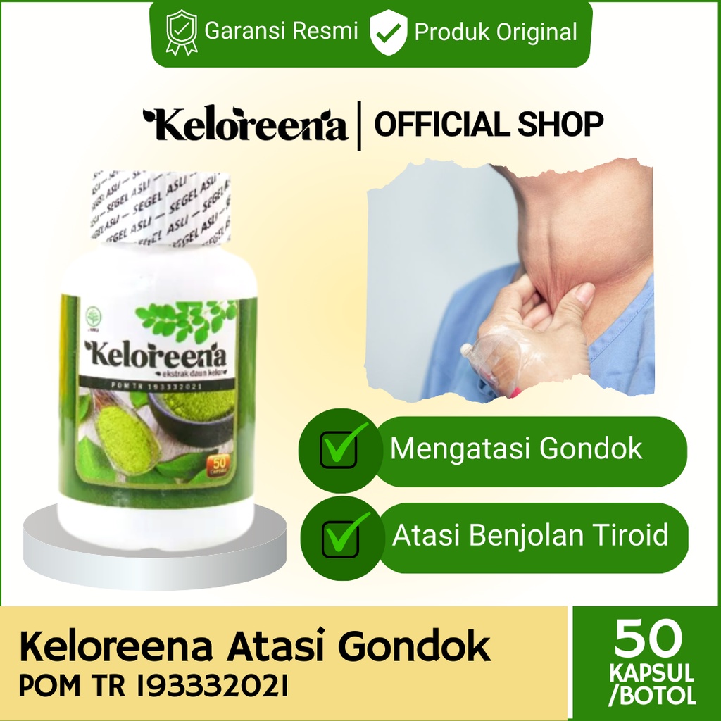 Jual Obat Gondok Beracun di Leher Gondokan Tiroid Gondongan Anak dan ...