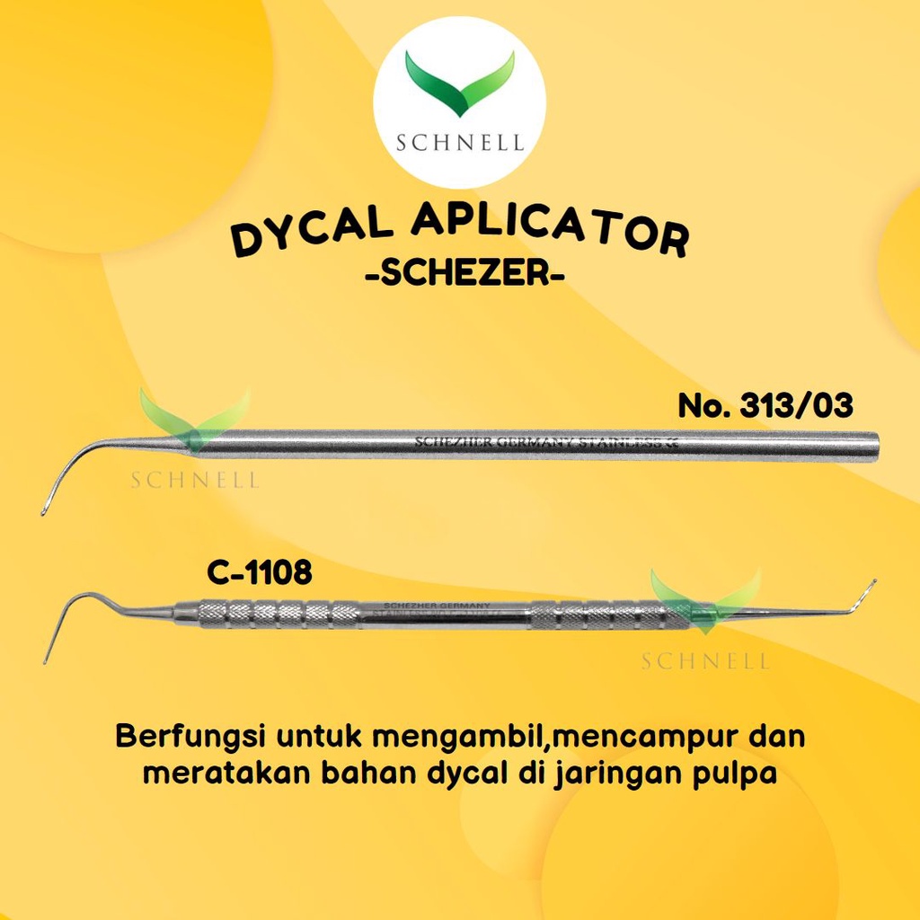 Jual Dycal Aplicator Ball Point Tip Instrument - Schezer Dental ...