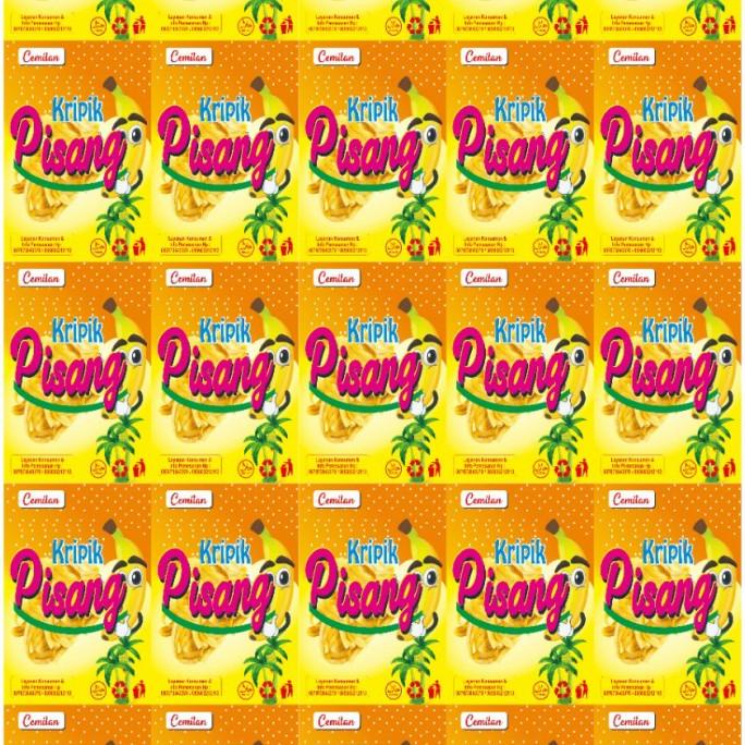 Jual Best Seller Stiker Label Kripik Pisang Shopee Indonesia