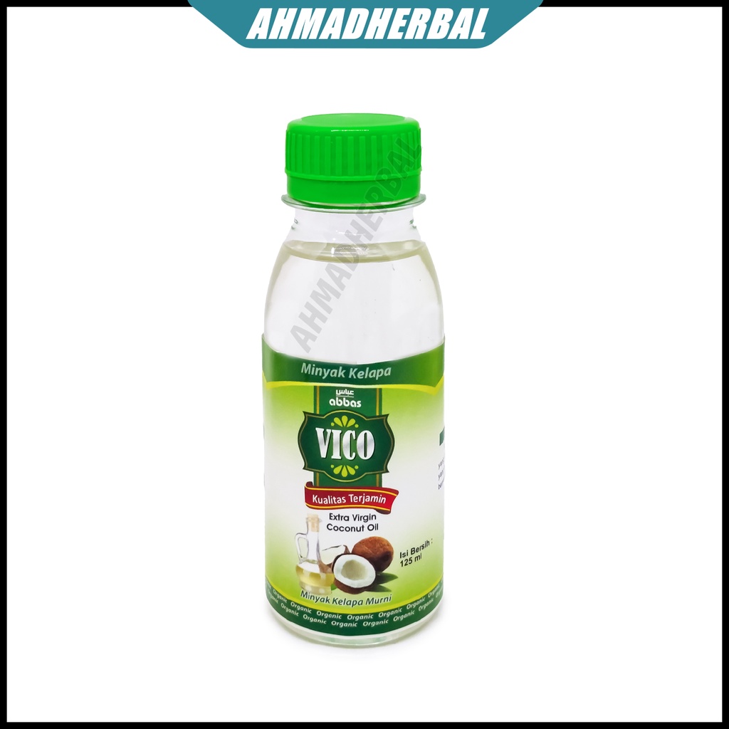 Jual MASKER VCO Virgin Coconut Oil VICO abbas 125 ml minyak kelapa ...