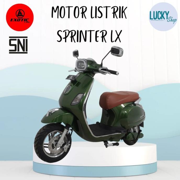 Jual Sepeda Motor Listrik Vespa Listrik Sprinter Lx Pacific Exotic ...