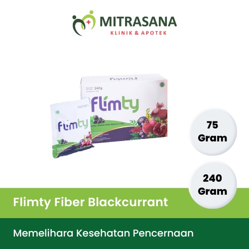 Jual Flimty Fiber | Detox | Antidioksidan Rasa Blackcurrant | Shopee ...