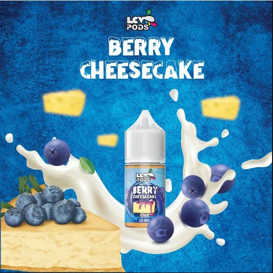 Jual Liquid LCV Pods Berry Cheesecake Saltnic 30ml By LCV Juice ...