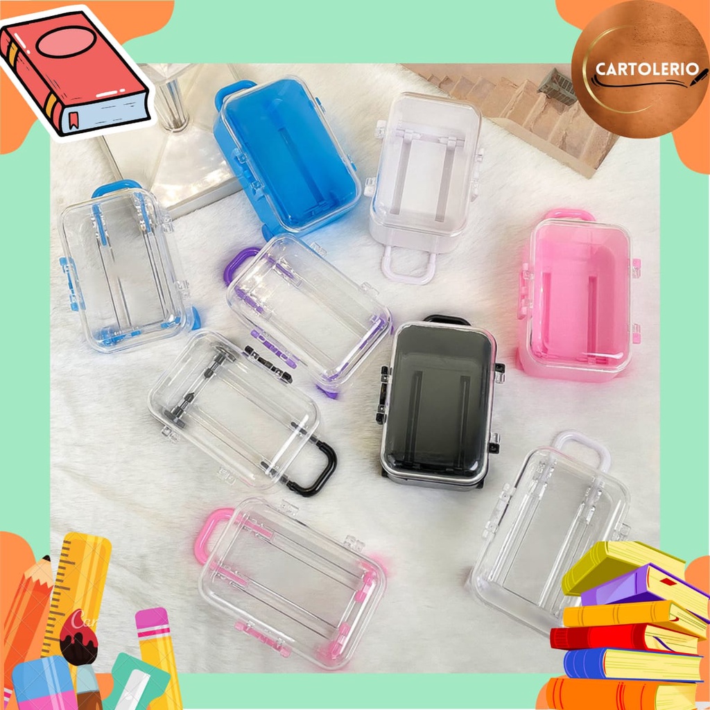 Jual Kotak Penyimpanan Koper Mini Cute Souvenir AT0192 | Shopee Indonesia