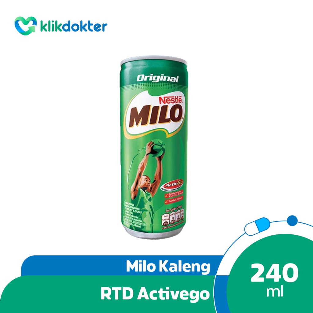 Jual Milo Kaleng RTD Activ-go Original 240ml | Shopee Indonesia