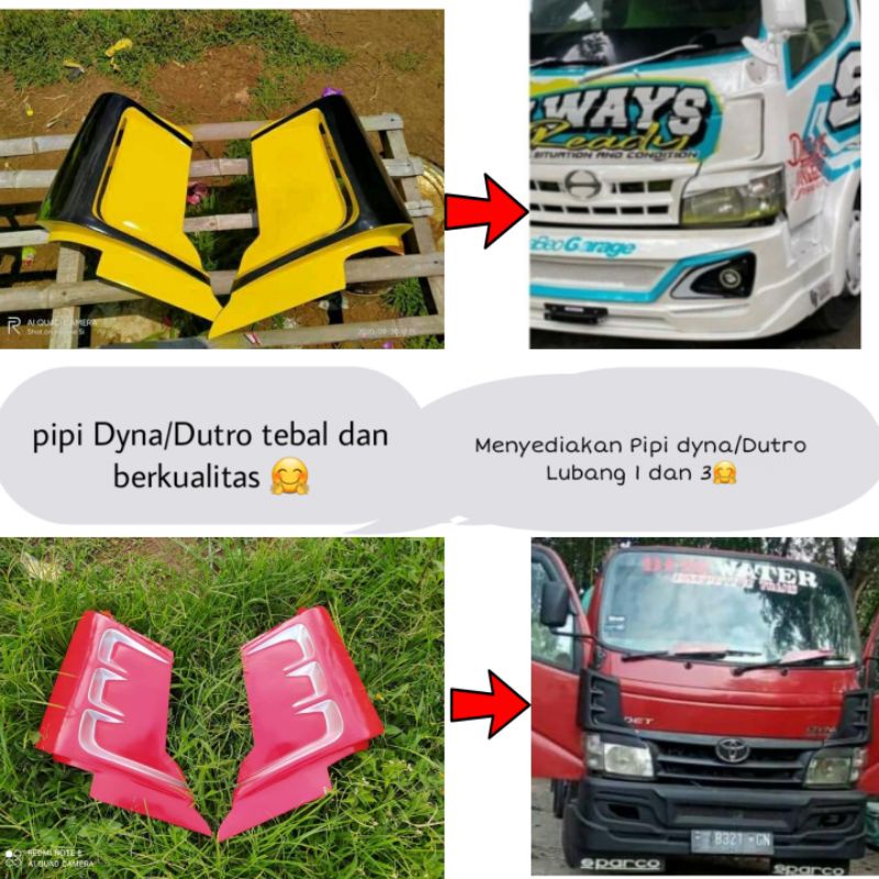 Jual Pipi Dyna dan Dutro variasi Truk berbahan fiberglass Murah!!! | Shopee Indonesia