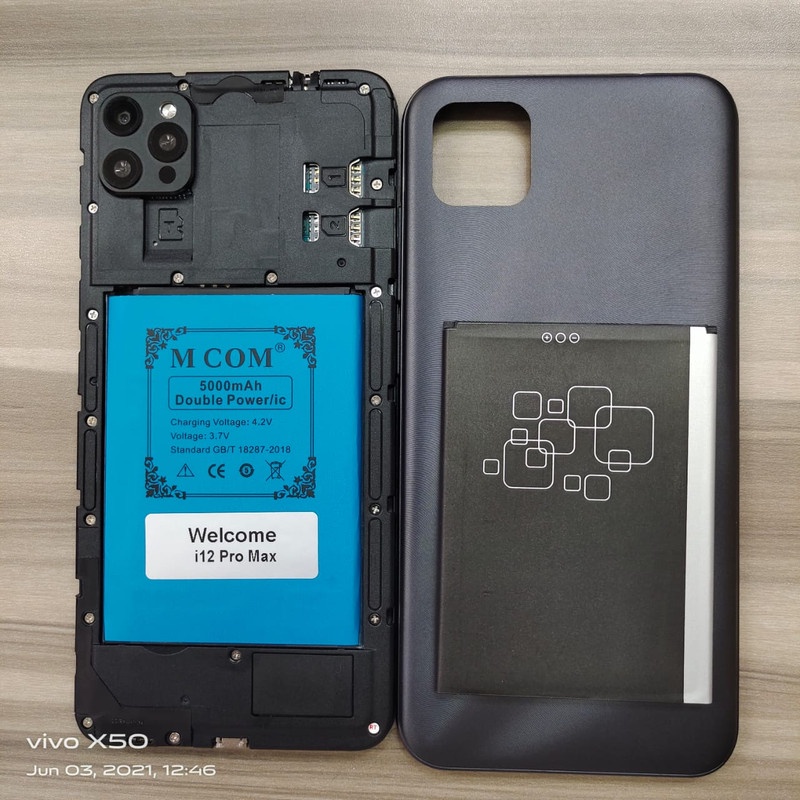 Jual [ 5000 Mah ] Battery Batre Batere Baterai Double Power Mcom Welcome i12 Pro Max Kapasitas ...