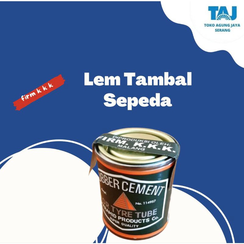Jual LEM TAMBAL RUBBER CEMENT K3 Lem Tambal Ban Dalam Sepeda Dan Motor ...