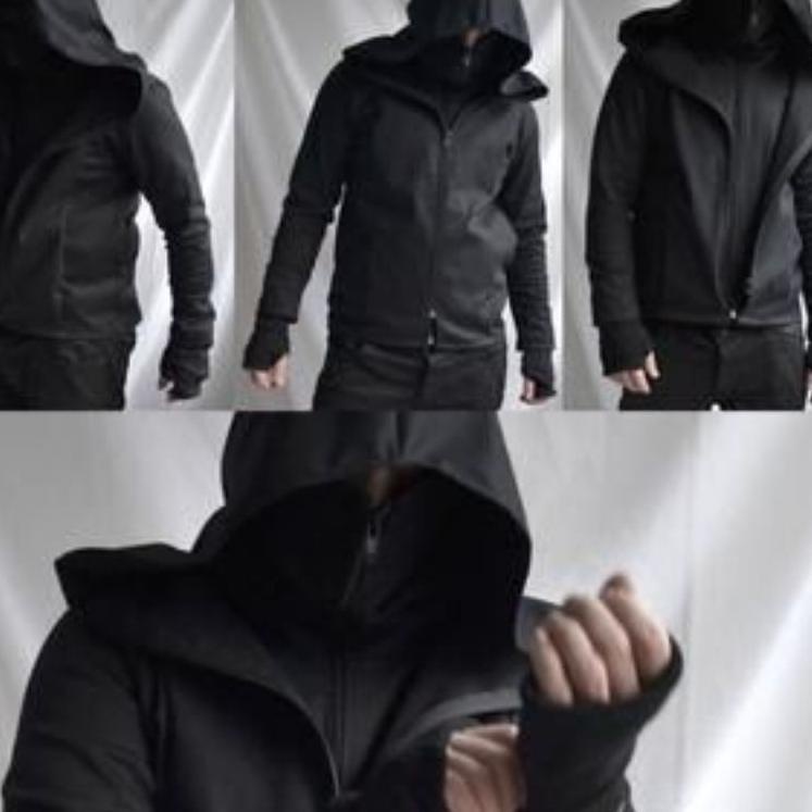 Jual T38 Jaket Ninja Assassin Men's Clothing Hoodie dan Zhipper ...