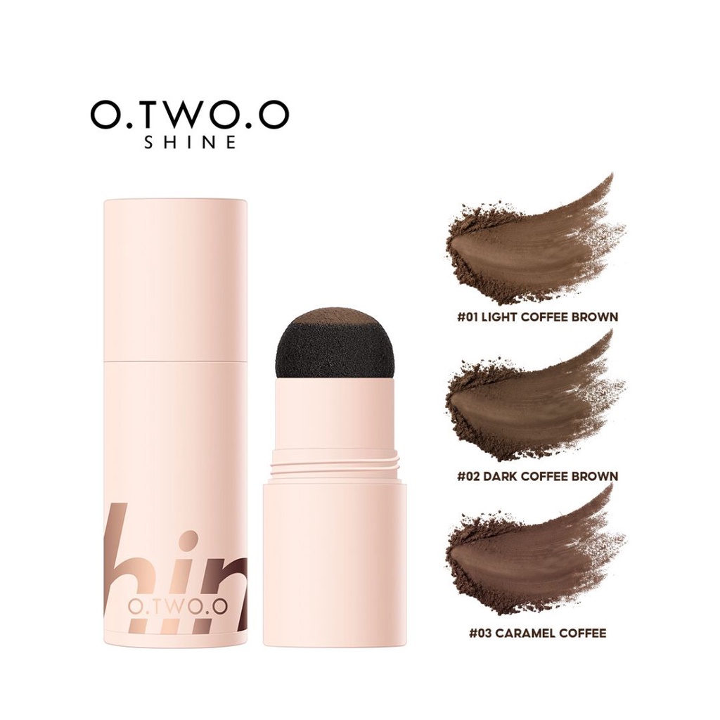 Jual OTWOO BROW POWDER Eyebrow Cushion Stamp Waterproof Brow Stamp ...