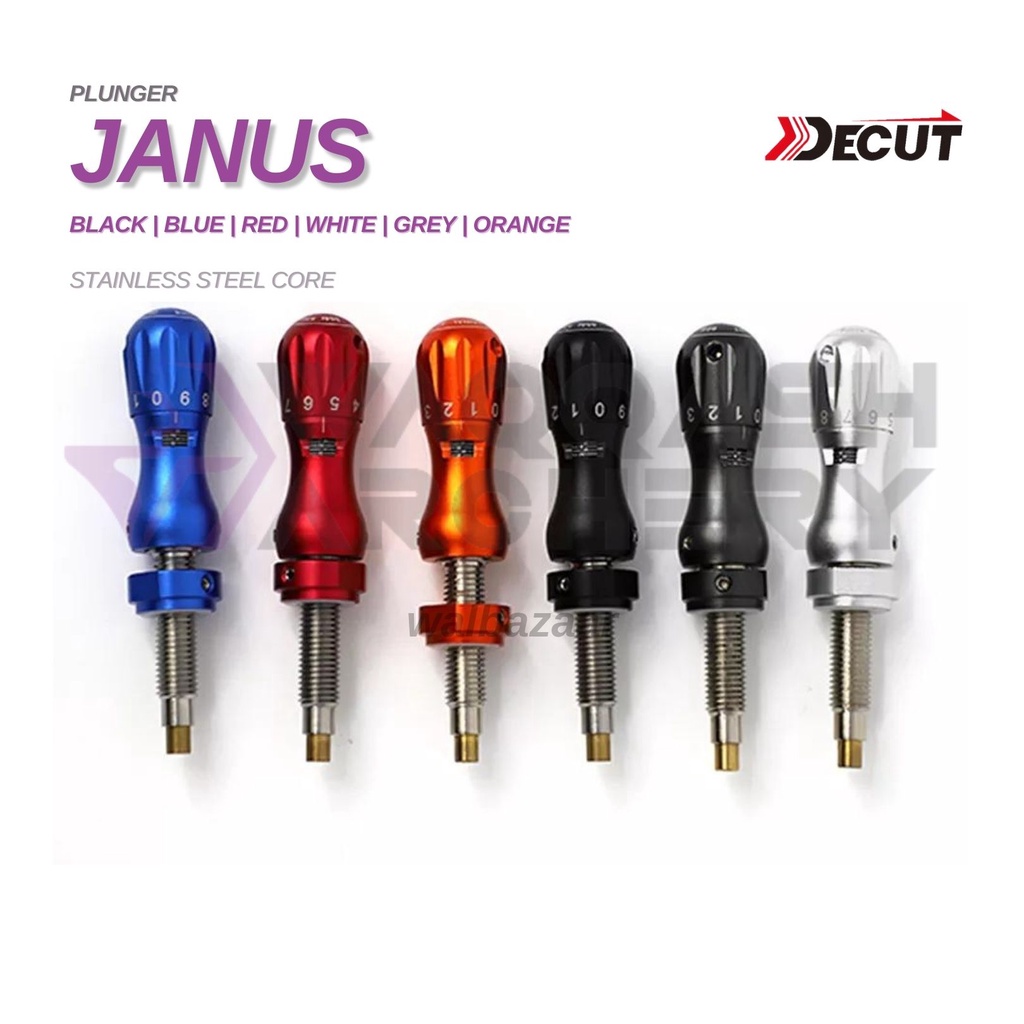 Jual DECUT JANUS PLUNGER Steel Core Panic Button Recurve | Shopee Indonesia