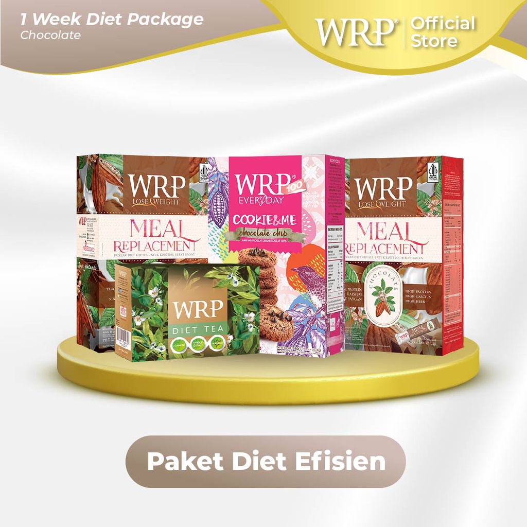 Jual WRP 1 Week Diet Package Variant Chocolate - Paket Diet Efisien ...