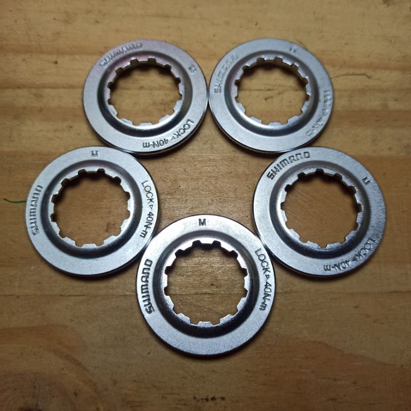 Jual Lock Ring Lockring Rotor Shimano Centerlock Center Lock Diskbrake ...