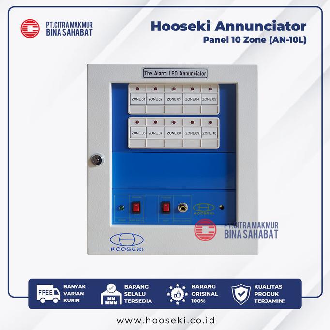 Jual Hooseki Annunciator Panel 10 Zone (AN-10L) | Shopee Indonesia