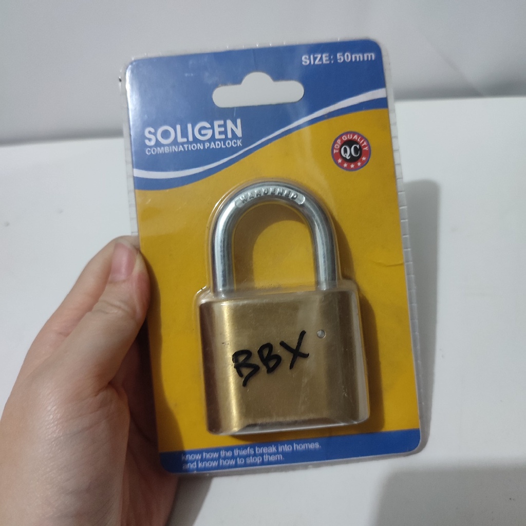 Jual Gembok soligen angka 50mm | Shopee Indonesia
