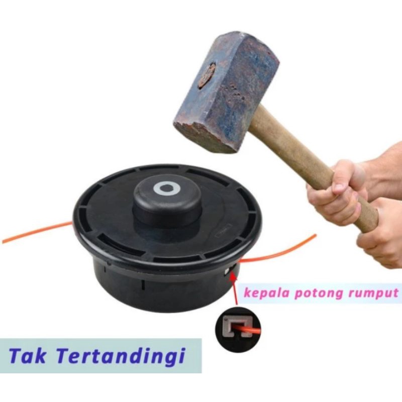Jual DUDUKAN SENAR MESIN POTONG RUMPUT DRAT DALAM TRIMMER HEAD | Shopee ...