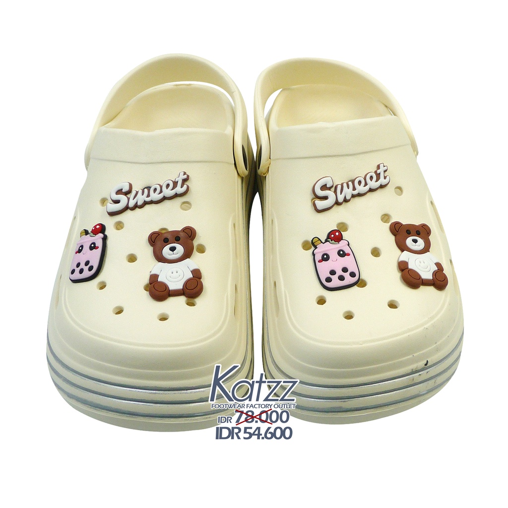 Jual Katzz - Sandal FUJI Warna Putih Uk 30 - 35 / Sandal Anak Terbaru dan Kekinian / Sandal Anak ...