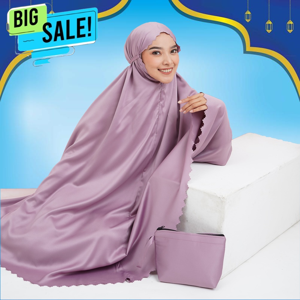 Jual Mukena Mukenah Dewasa Bahan Silky Adem Nyaman Untuk Sholat ...