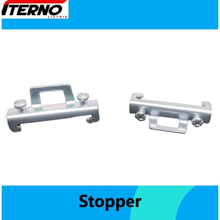 Jual Stopper Besi Din Rel Setara GK-808-1 terminal MCB | Shopee Indonesia