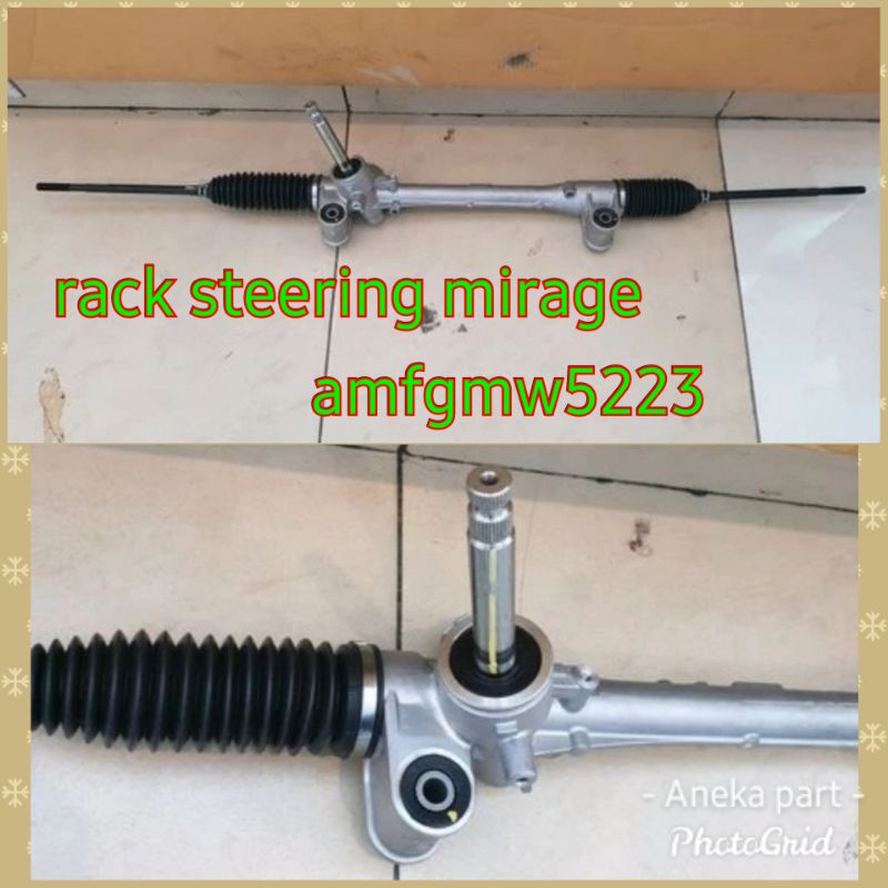 Jual rack steering assy rack steer bak stir mitsubishi mirage 12-on | Shopee Indonesia