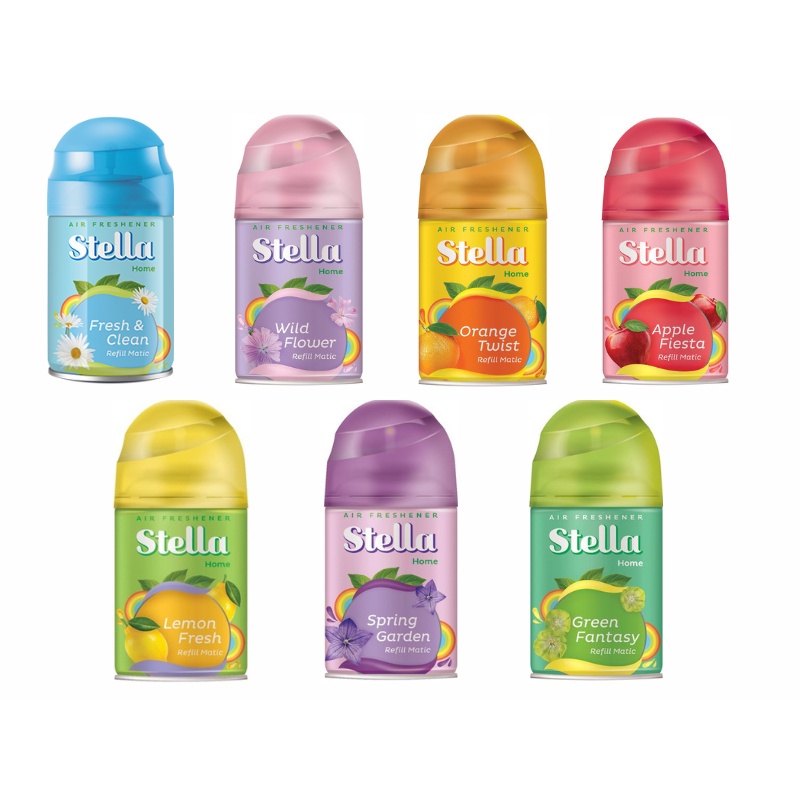 Jual STELLA REFILL MATIC 160 ml - REFILL PENGHARUM RUANGAN | Shopee ...