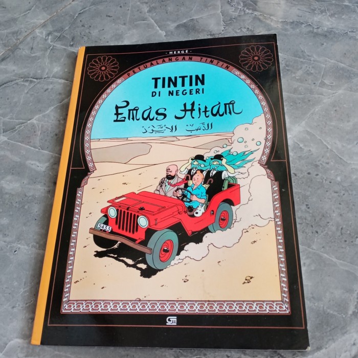 Jual PETUALANGAN TINTIN-TINTIN DI NEGERI EMAS HITAM-UKURAN KECIL ...