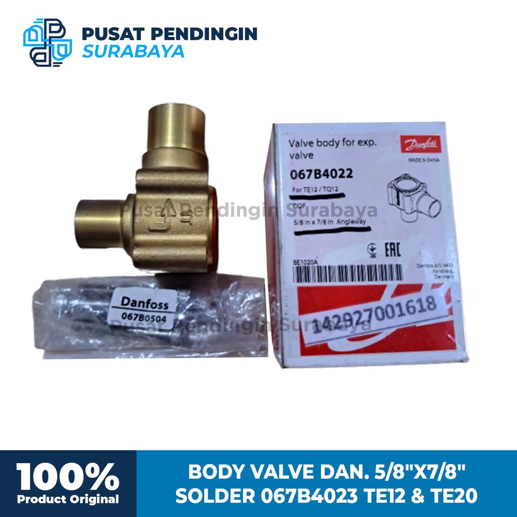 Jual Body Valve Danfoss 5/8 x 7/8 - TE12 / TE20 067B4023 | Shopee Indonesia