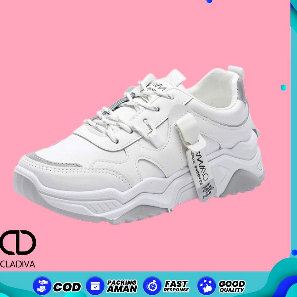 Jual Tren Terbaru Sepatu Wanita Sneakers Korea Wanwoo Spatu Sneaker ...