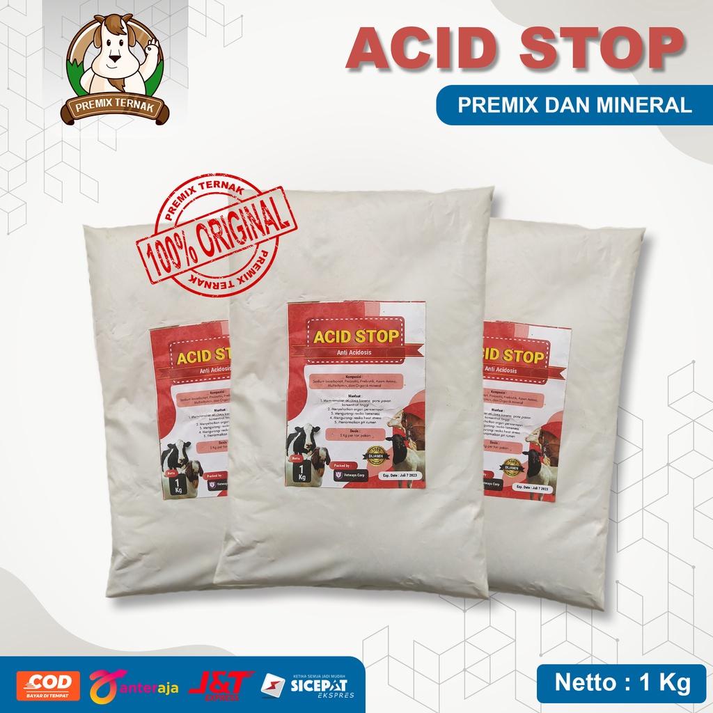 Jual ACID STOP 1KG - PREMIX ANTI ACIDOSIS + PEMACU PRODUKSI SUSU ...
