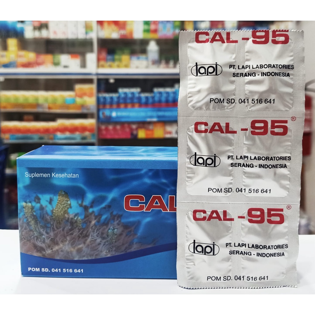 Jual CAL-95 𝟏 𝐒𝐓𝐑𝐈𝐏 𝐈𝐒𝐈 𝟔 𝐊𝐀𝐏𝐋𝐄𝐓 - Multivitamin dan Mineral Untuk Ibu ...