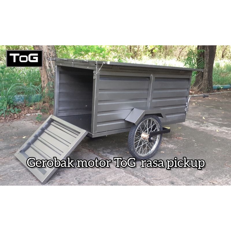 Jual gerobak motor ToG tipe L Box Custom | Shopee Indonesia