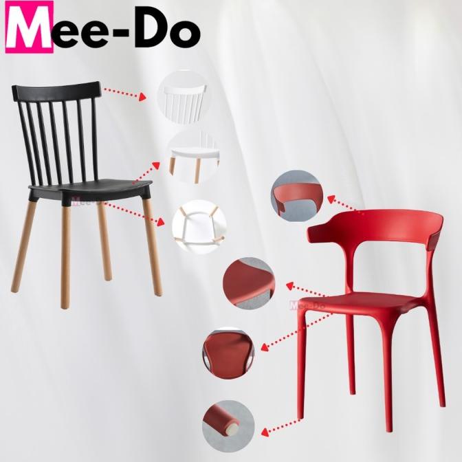 Jual Kursi Makan Cafe Mee Do Plastik Minimalis Scandinavian Windsor Ox ...