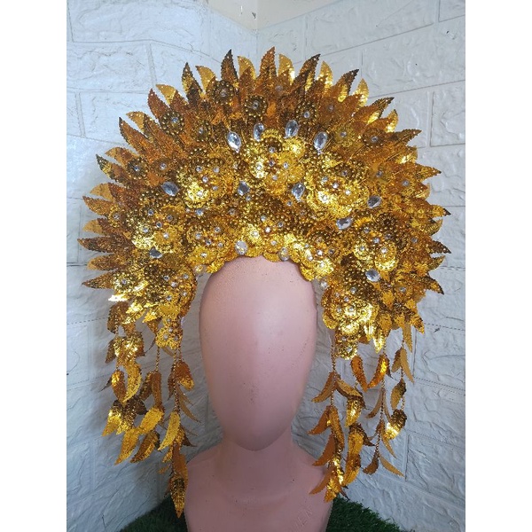Jual MAHKOTA TARI BUNGA BALI/mahkota Bali/mahkota tari adat/mahkota ...