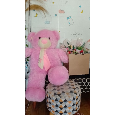 Jual Boneka teddy bear syall 1,2m SNI | Shopee Indonesia