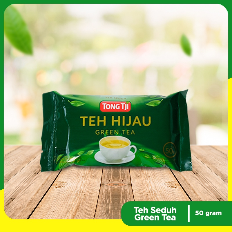Jual Tong Tji Green Tea 50g, Teh Seduh Praktis dan Hemat | Shopee Indonesia