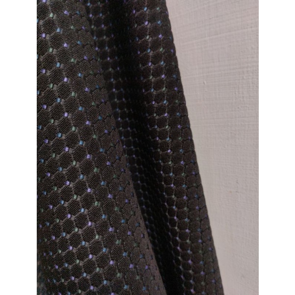 Jual Kain Jok Mobil Bludru Halus Hitam Motif Bintik | Shopee Indonesia