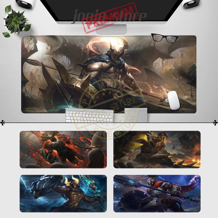 Jual Alas Keyboard Gaming Mouse Pad XL /Desk Mat Game Motif /Mousepad ...