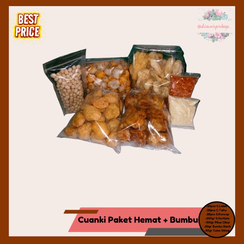 Jual Cuanki Paket Hemat + Bumbu | Shopee Indonesia