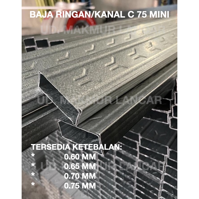 Jual BAJA RINGAN/TRUSS C/KANAL C 75 MINI | Shopee Indonesia