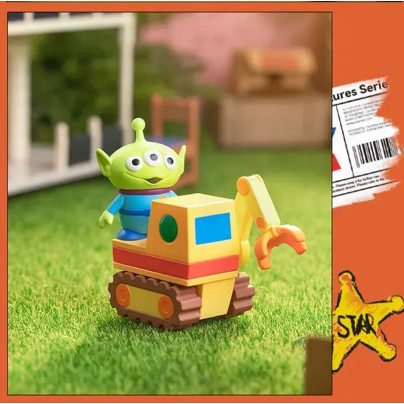 Jual POP MART Alien Crane Toy Story Sunnyside Adventure Disney Pixar ...