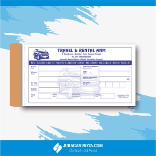 Jual CETAK TIKET / KWITANSI TRAVEL 2 PLY / 1 PLY | Shopee Indonesia