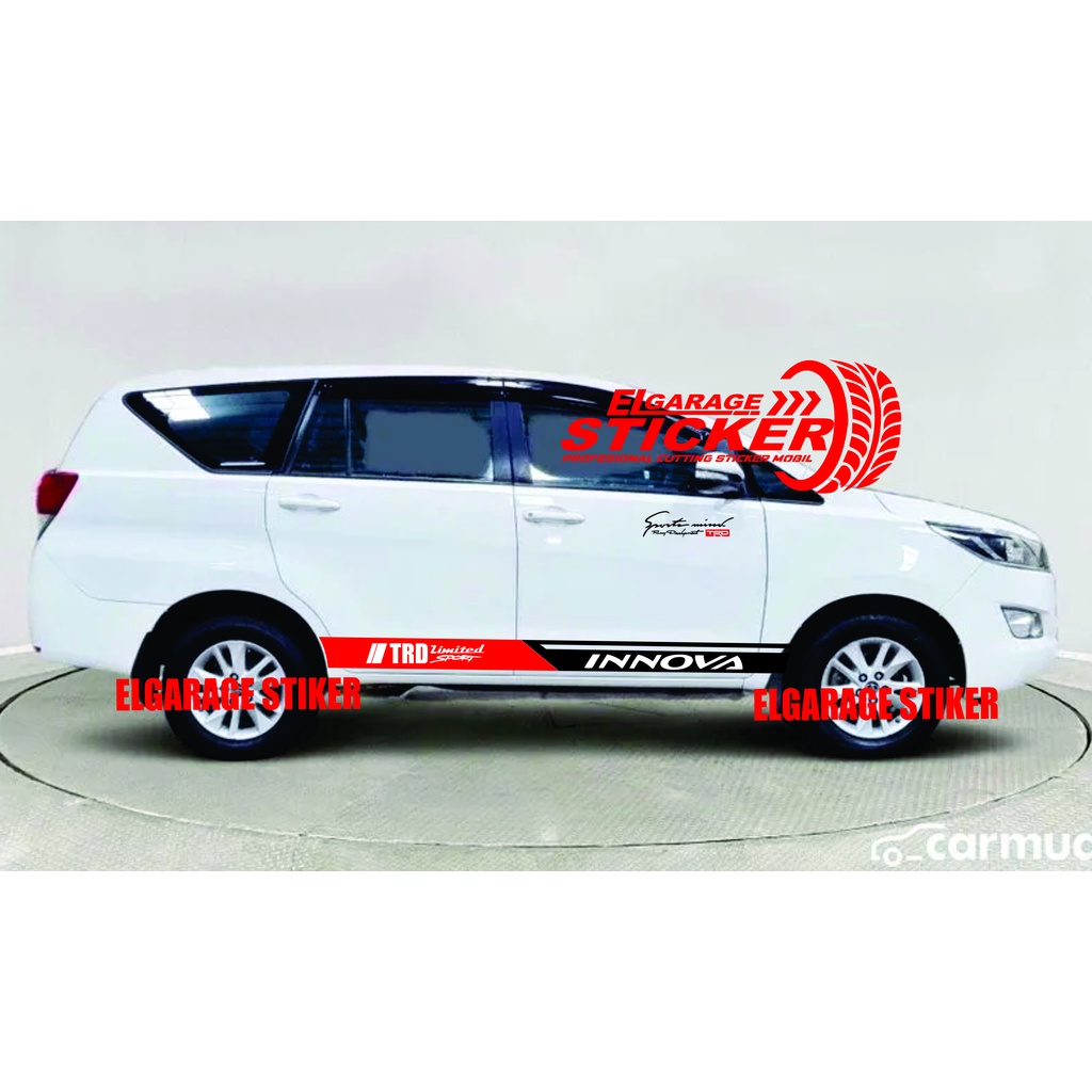 Jual Stiker mobil toyota innova cutting stiker list body innova stiker ...