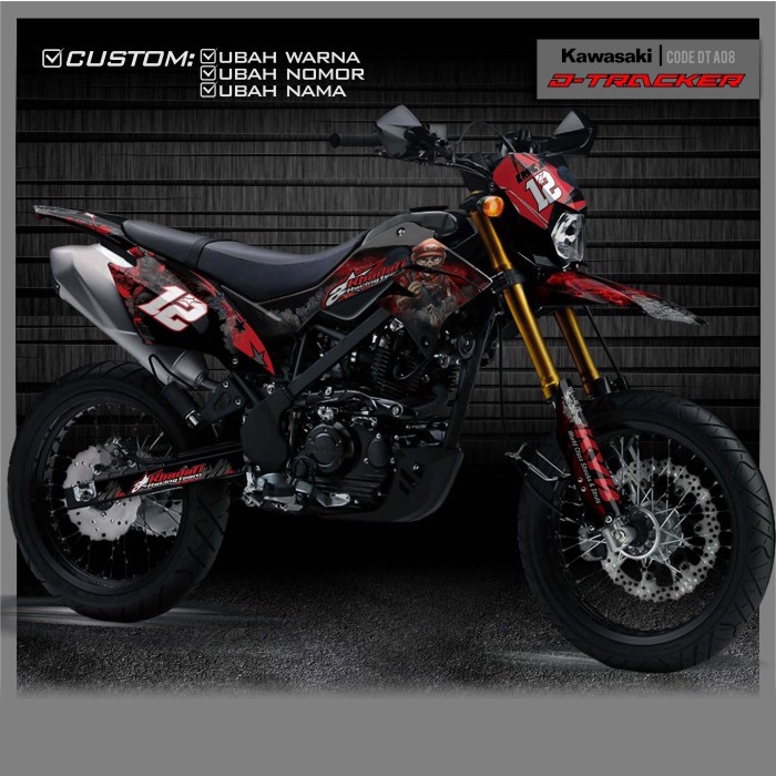 Jual DECAL Dtracker / Sticker decals d tracker / decal d-tracker A08 ...