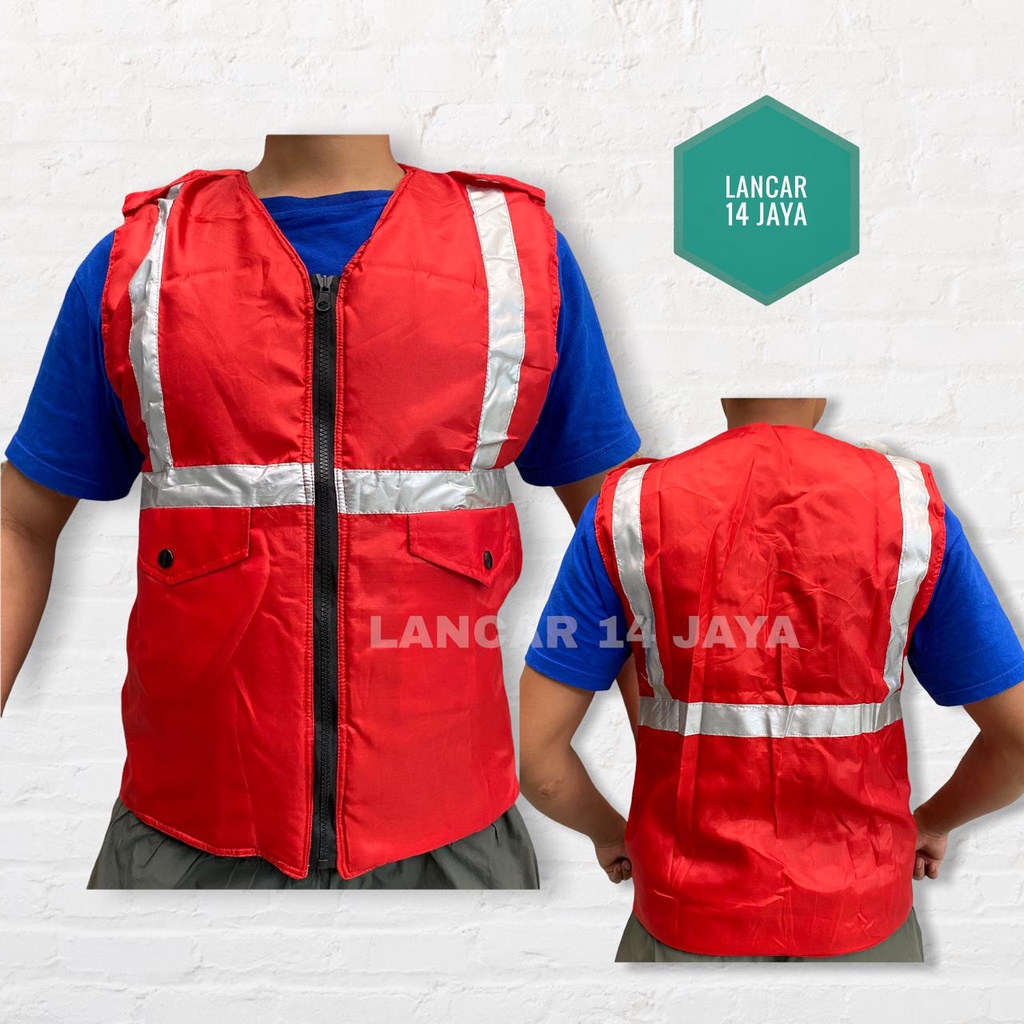 Jual Rompi Parasit / Parasut - Rompi Safety - Rompi Proyek - Rompi Ojek ...