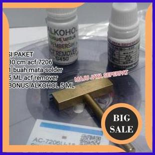 Jual perkakas paket acf ac 7206 + acf remover lem perekat cof bonding 1F3B23 | Shopee Indonesia
