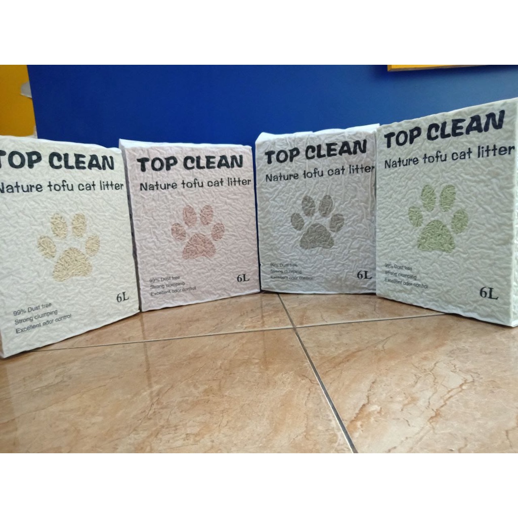 Jual PASIR TOP CLEAN TOFU 6 L | Shopee Indonesia